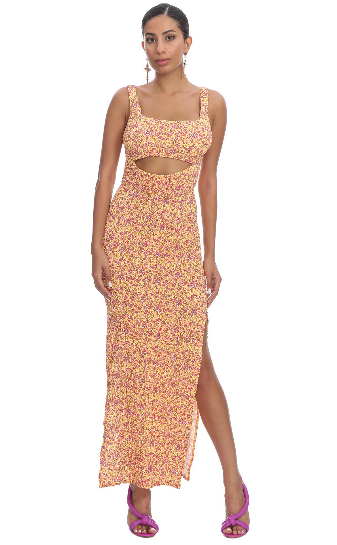 What İf-What İf Çok Renkli Elbise