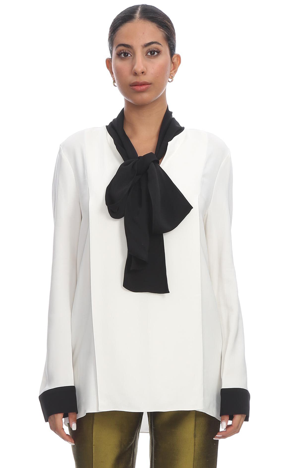 Lanvin-Lanvin Ekru Bluz Lanvin-Lanvin Ekru Bluz