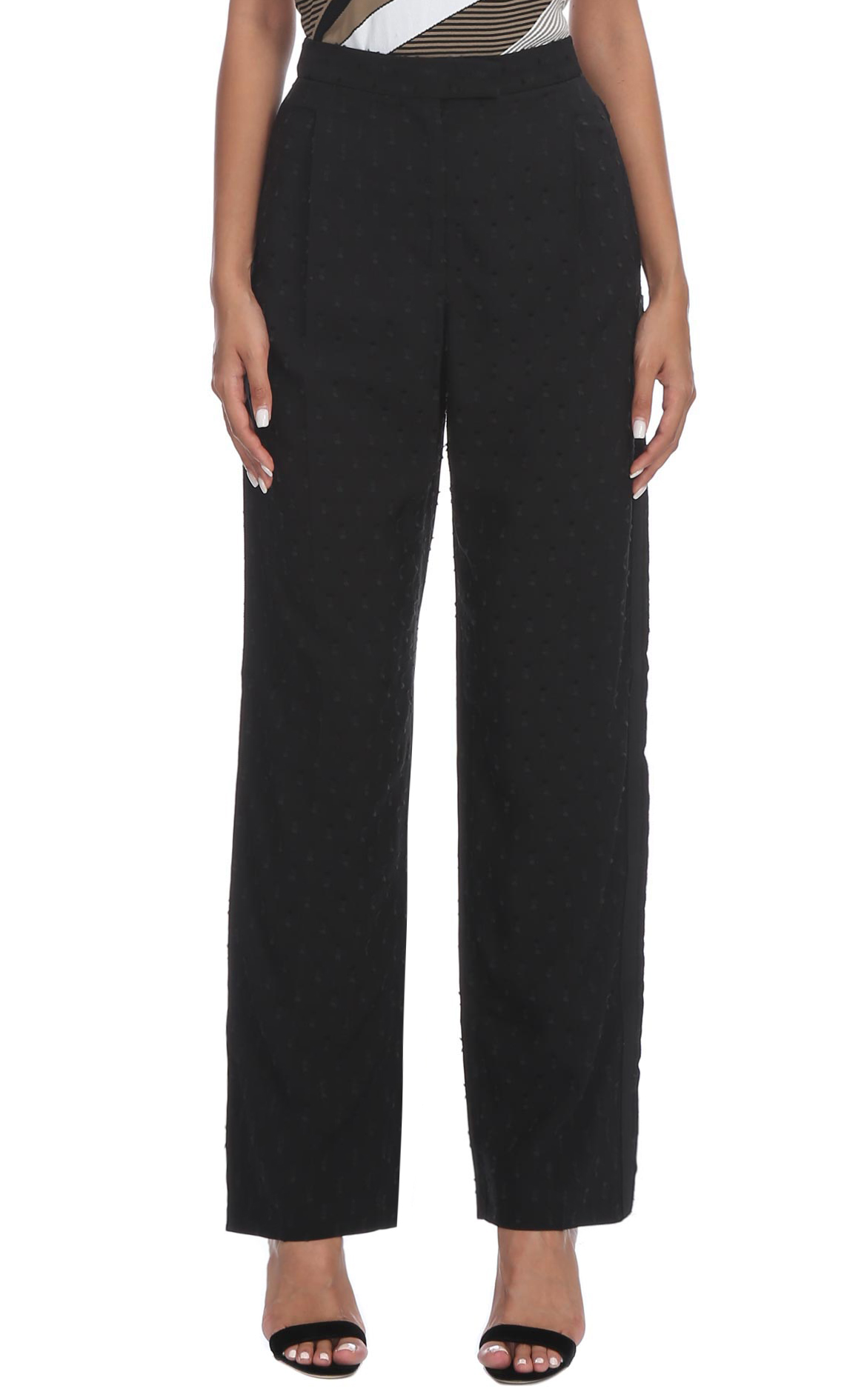 Alexander McQueen-Alexander McQueen Siyah Pantolon Alexander McQueen-Alexander McQueen Siyah Pantolon