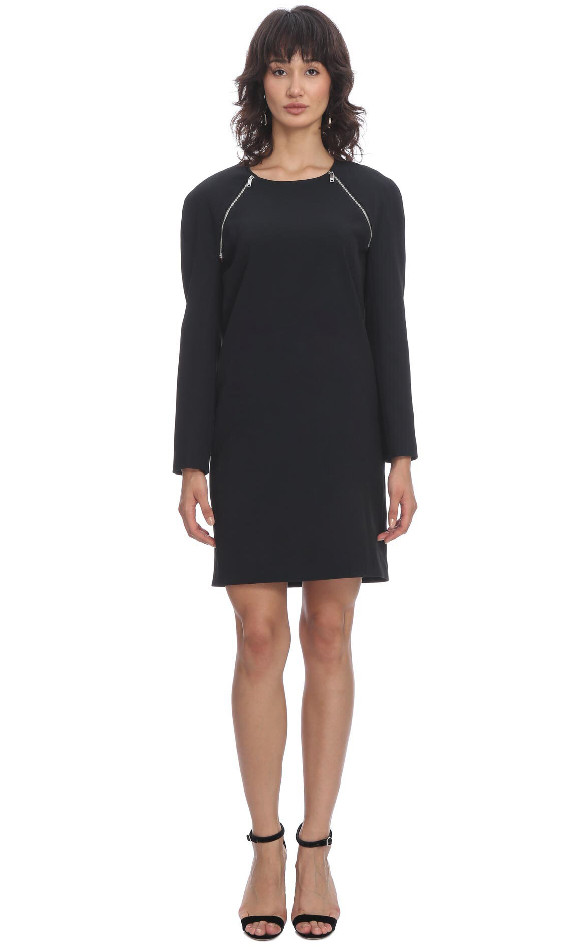 DKNY-DKNY Siyah Elbise