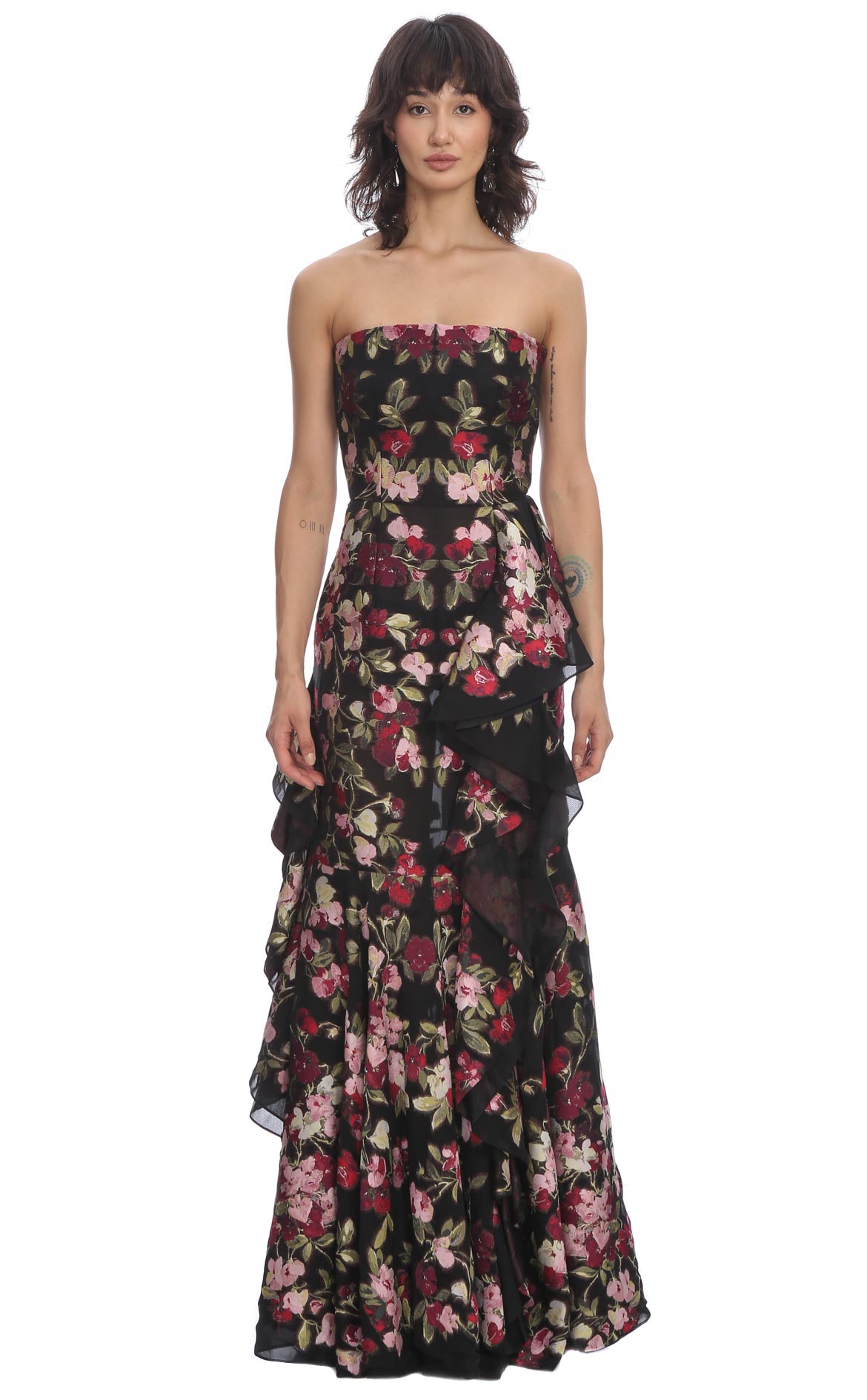 Alexander McQueen-Alexander McQueen Gece Elbisesi Alexander McQueen-Alexander McQueen Gece Elbisesi