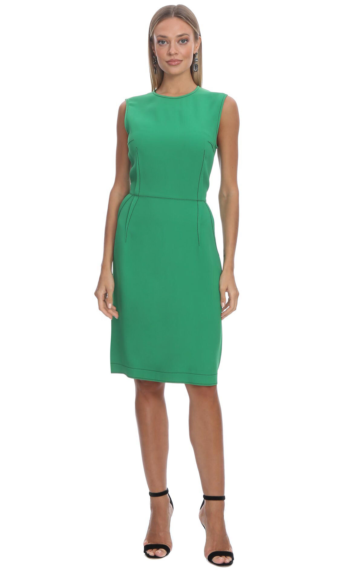 Lanvin-Lanvin Yeşil Elbise