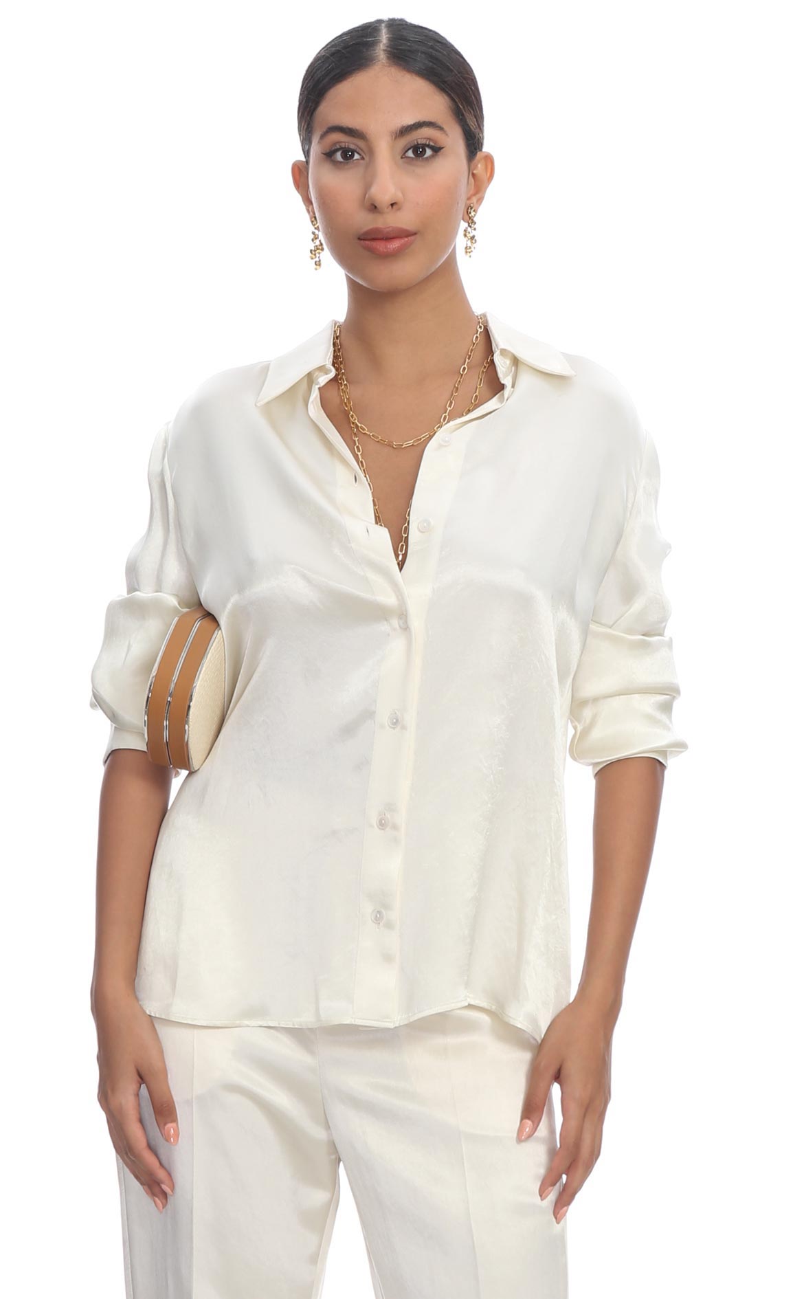 Lanvin-Lanvin Krem Rengi Gömlek