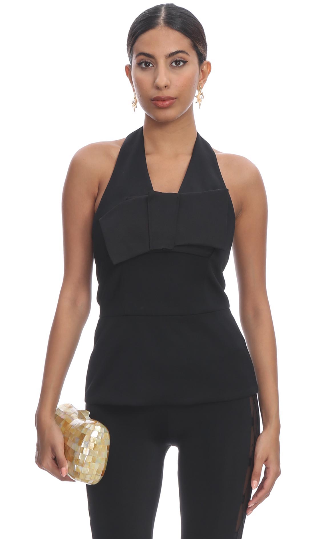 Alexander McQueen-Alexander McQueen Siyah Bluz Alexander McQueen-Alexander McQueen Siyah Bluz