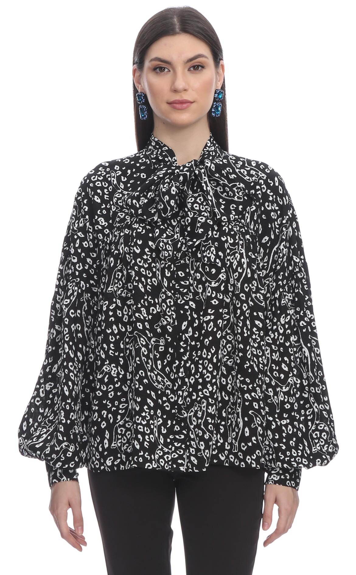 Ted Baker-Ted Baker Siyah Üst