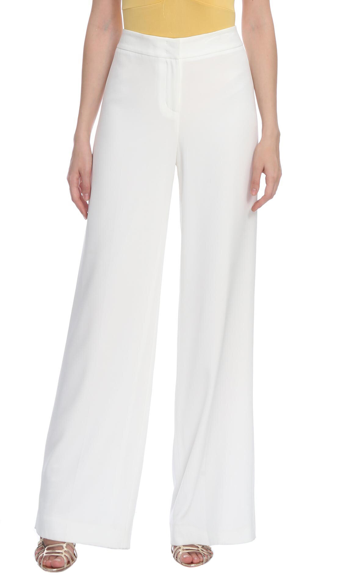 DKNY-DKNY Beyaz Pantolon