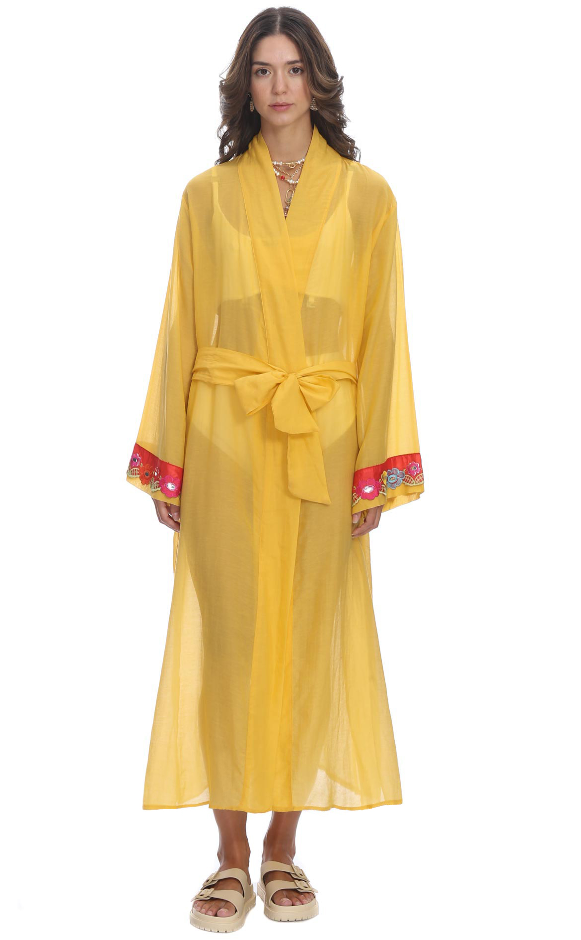 Armadio Design-Armadio Design Sarı Kimono