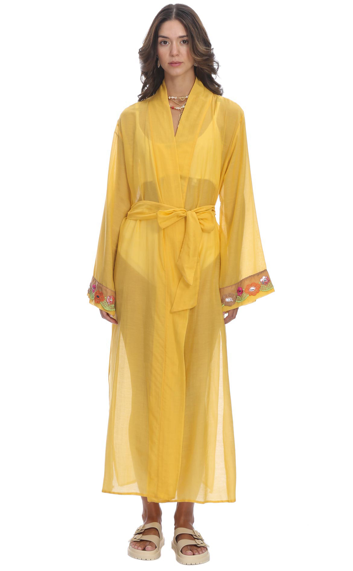 Armadio Design-Armadio Design Sarı Kimono