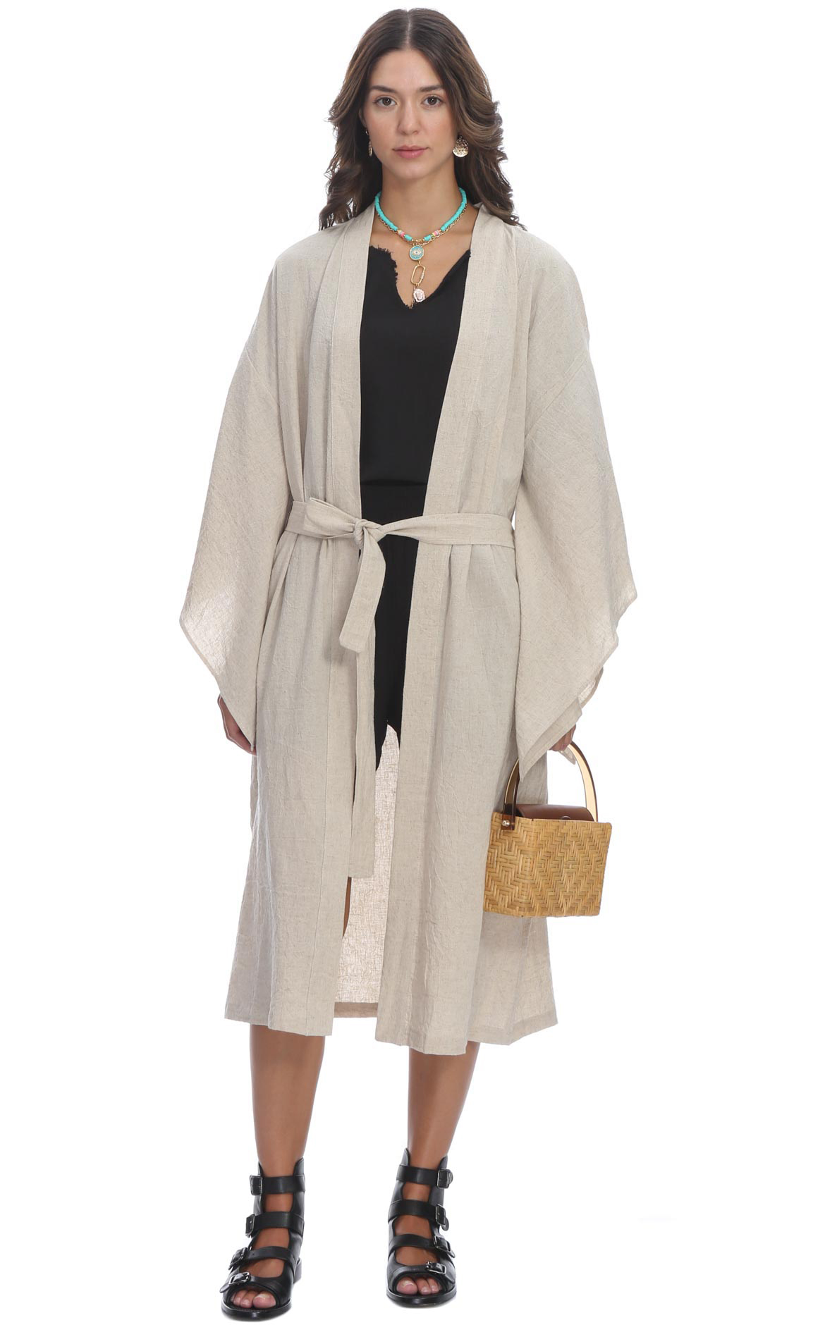 Lud'da Natural-Lud'da Natural Kimono Lud'da Natural-Lud'da Natural Kimono