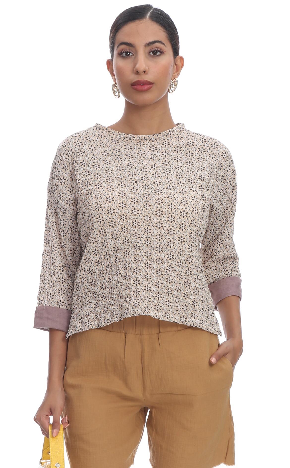 Diza Gabo-Diza Gabo Çok Renkli T-Shirt