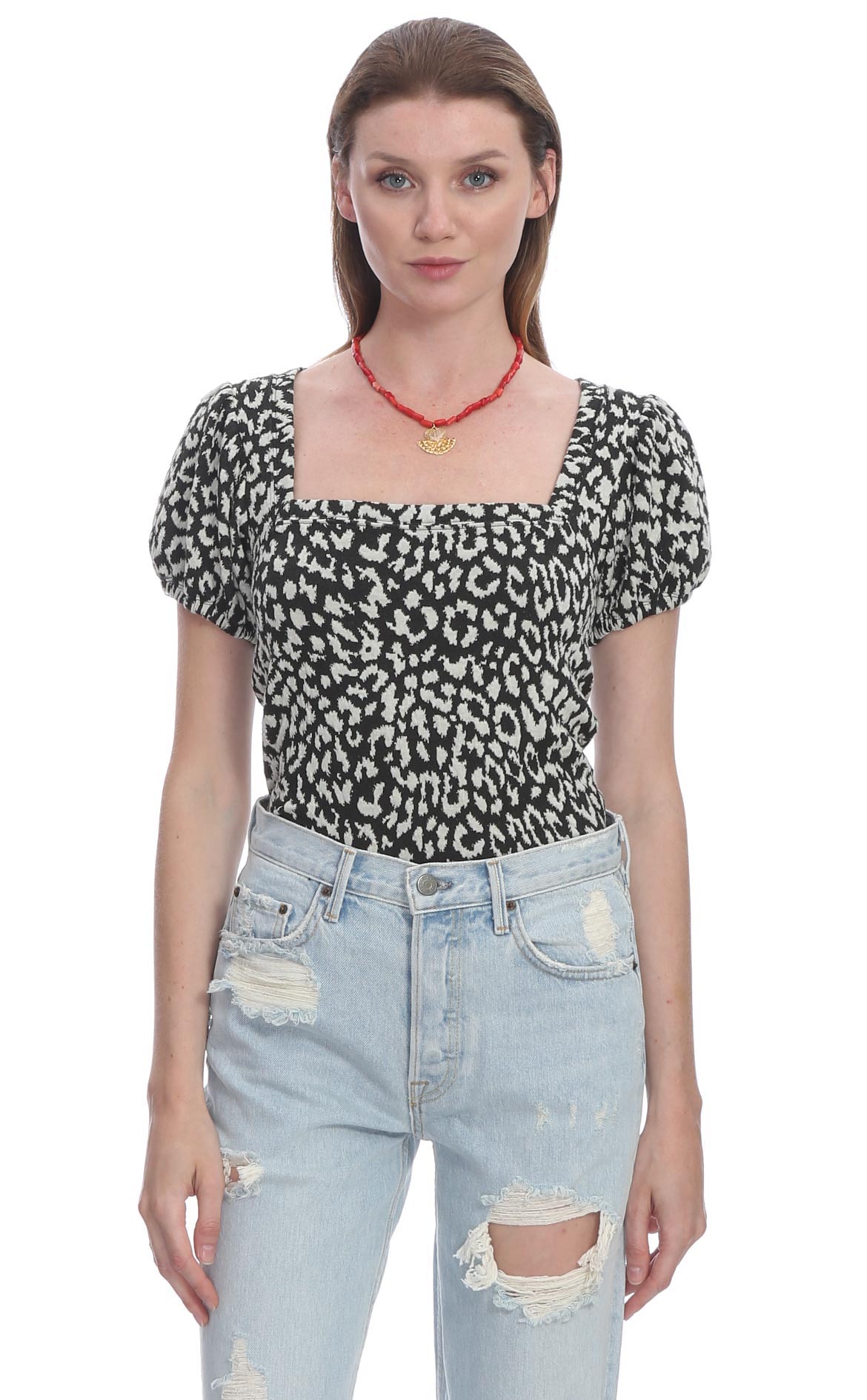 Free People-Free People Siyah Bluz Free People-Free People Siyah Bluz