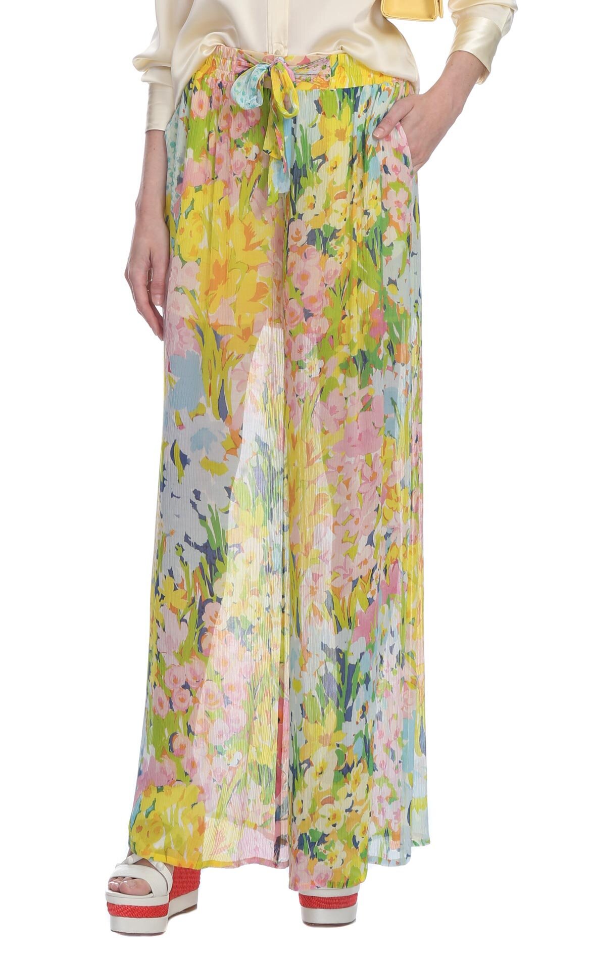 Boutique Moschino-Boutique Moschino Çok Renkli Pantolon