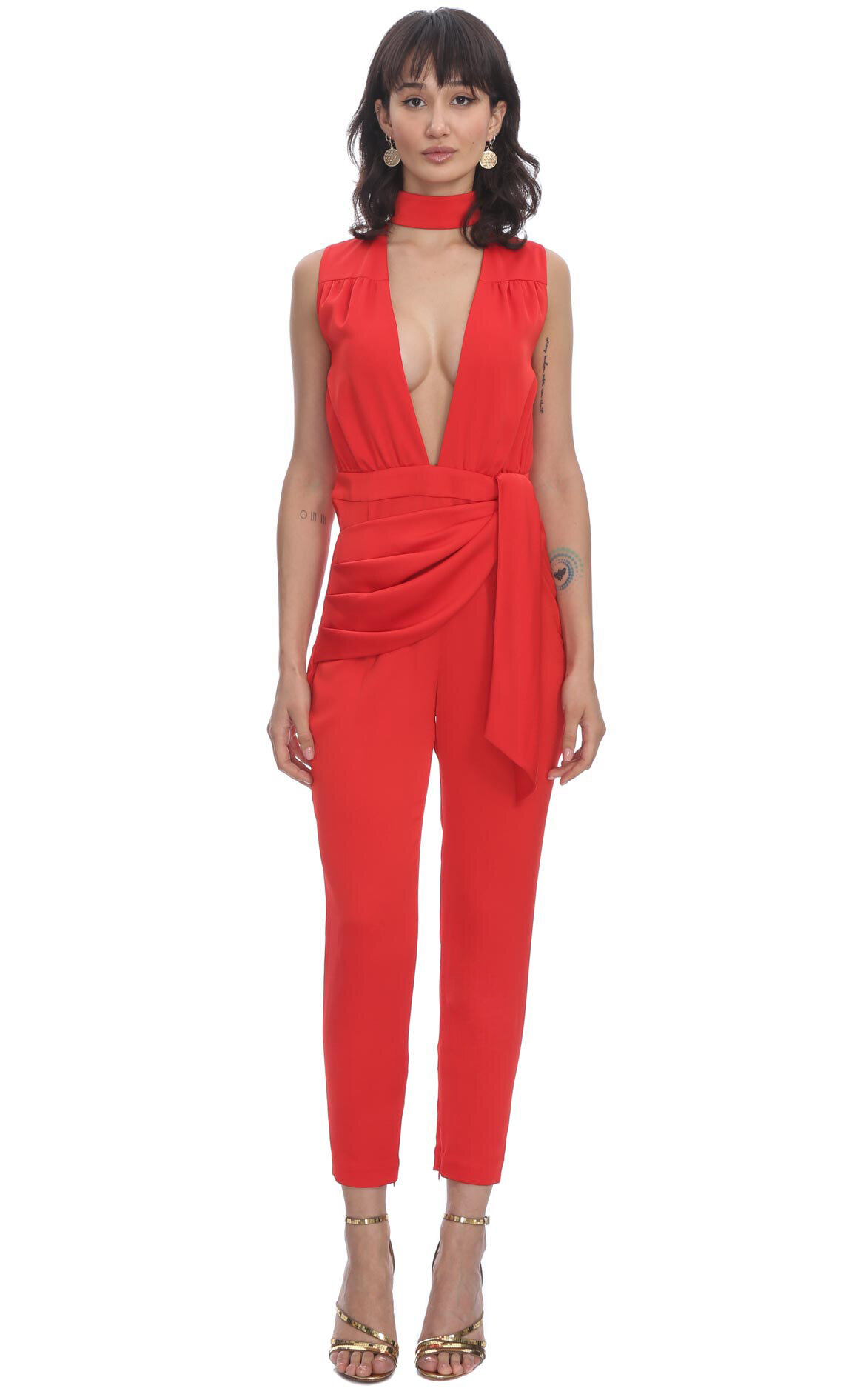 Misha-Mısha Kırmızı Tulum