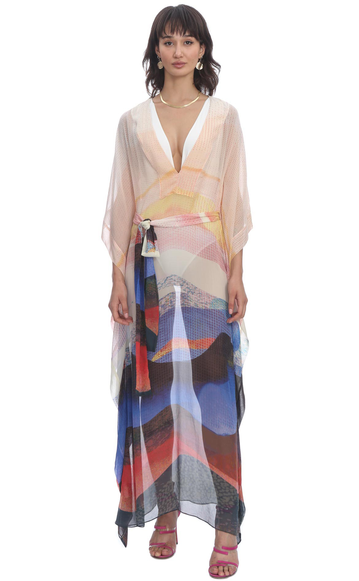 Diane Von Furstenberg-Diane Von Furstenberg Kaftan Diane Von Furstenberg-Diane Von Furstenberg Kaftan