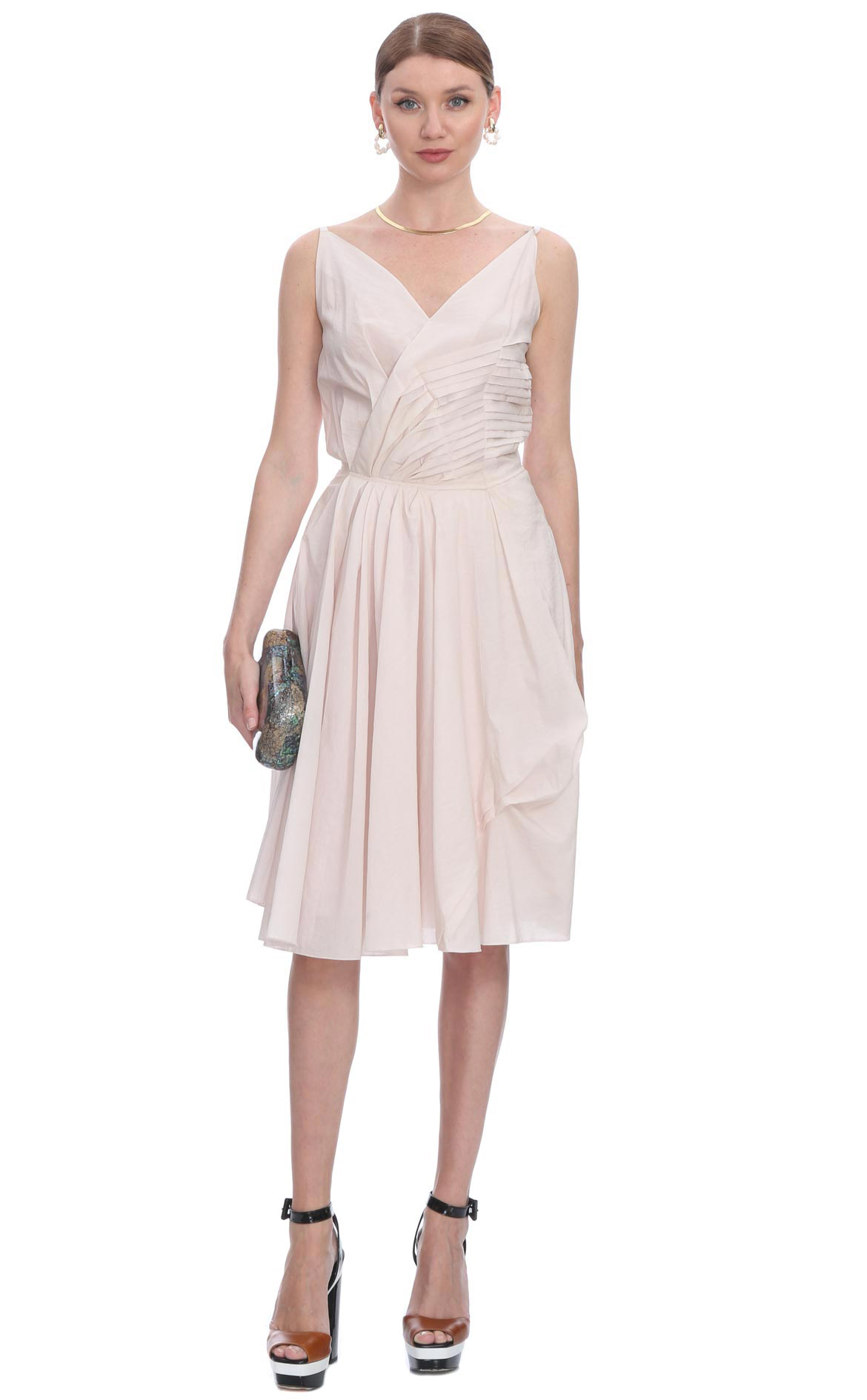 Nina Ricci-Nina Rıccı Pudra Rengi Elbise Nina Ricci-Nina Rıccı Pudra Rengi Elbise