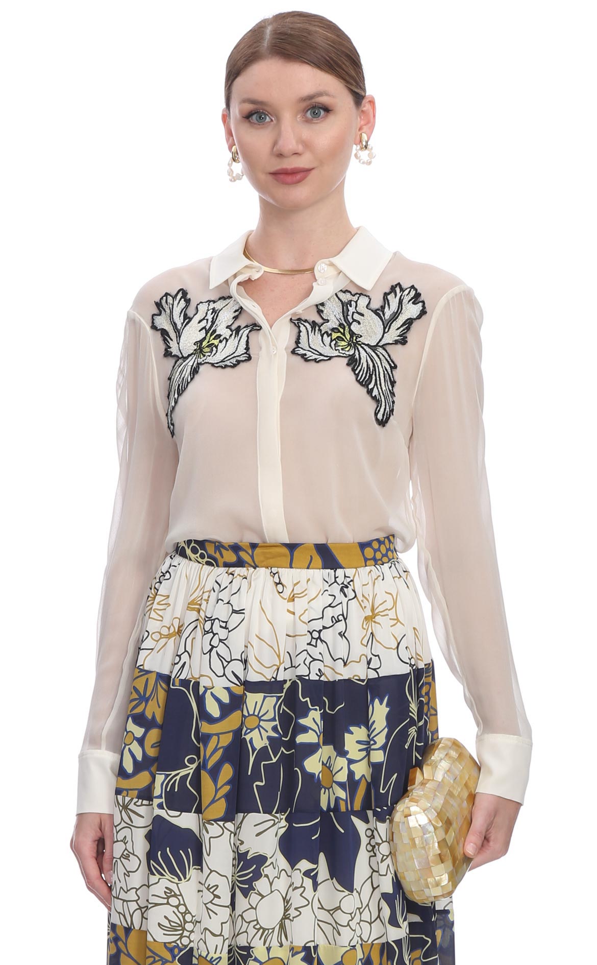 Erdem-Erdem Ekru Gömlek Erdem-Erdem Ekru Gömlek