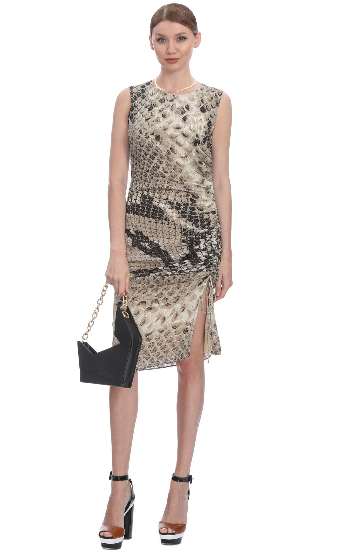 Roberto Cavalli-Roberto Cavalli Bej Elbise Roberto Cavalli-Roberto Cavalli Bej Elbise
