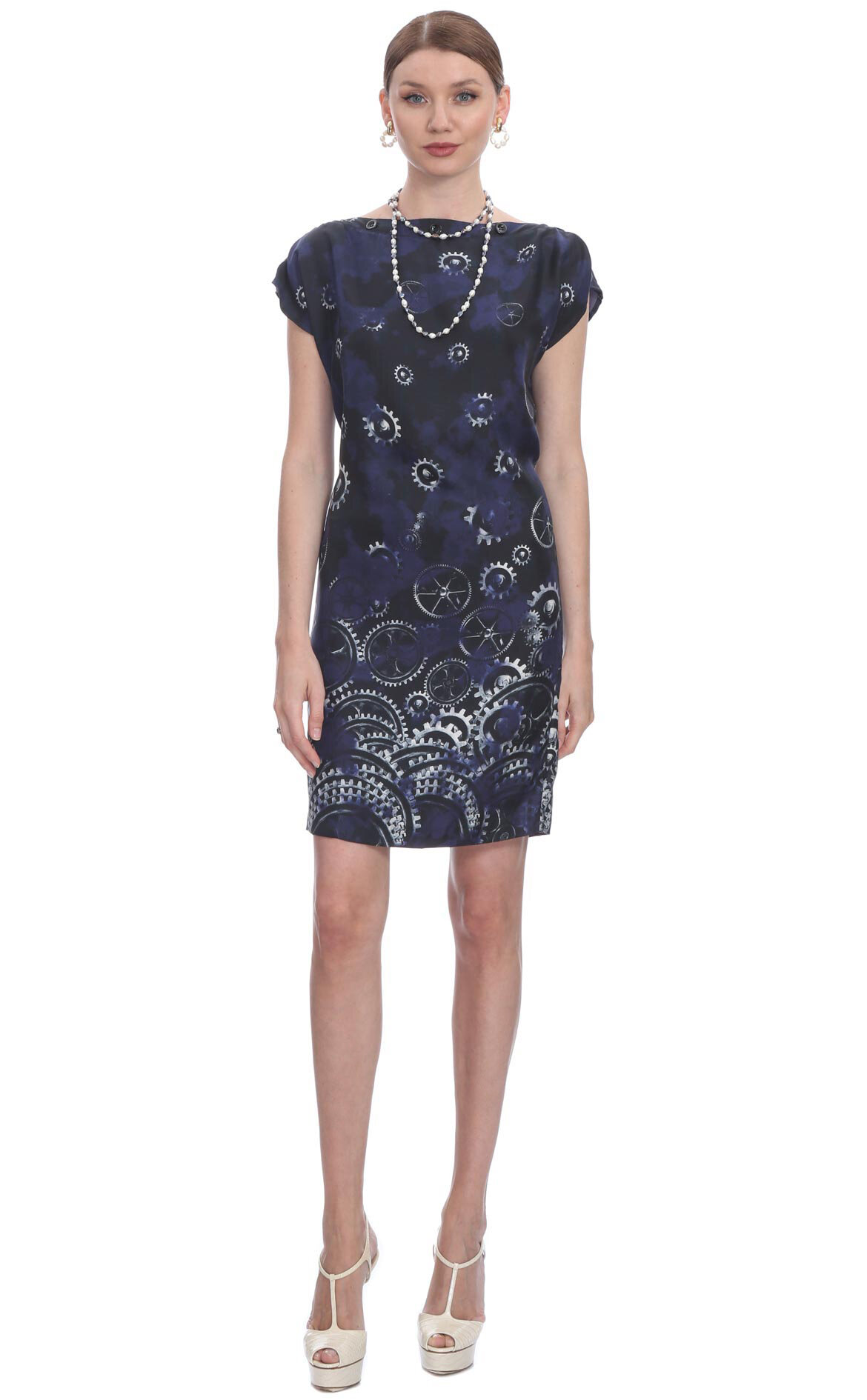 Mcq-MCQ Lacivert Elbise