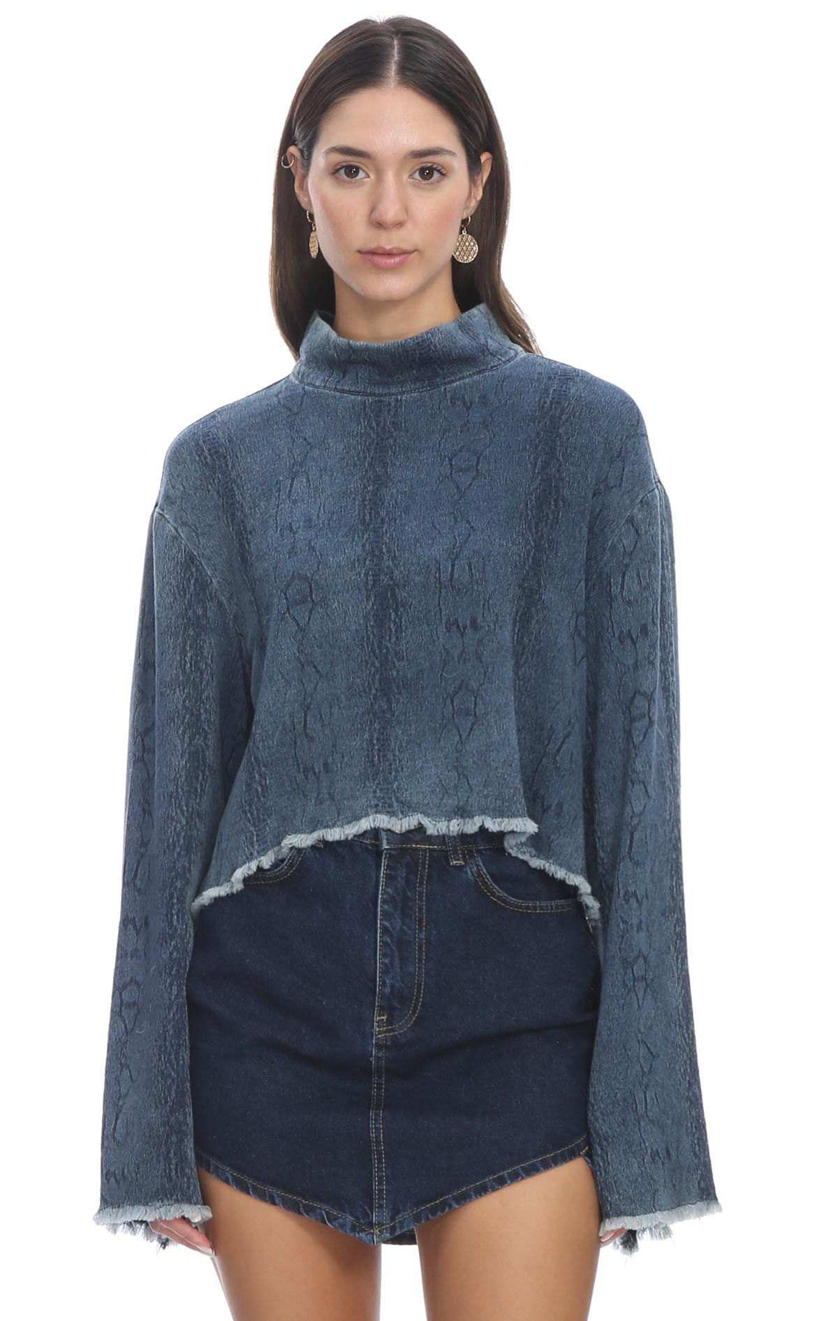Cotier Denim-Cotier Denim Top