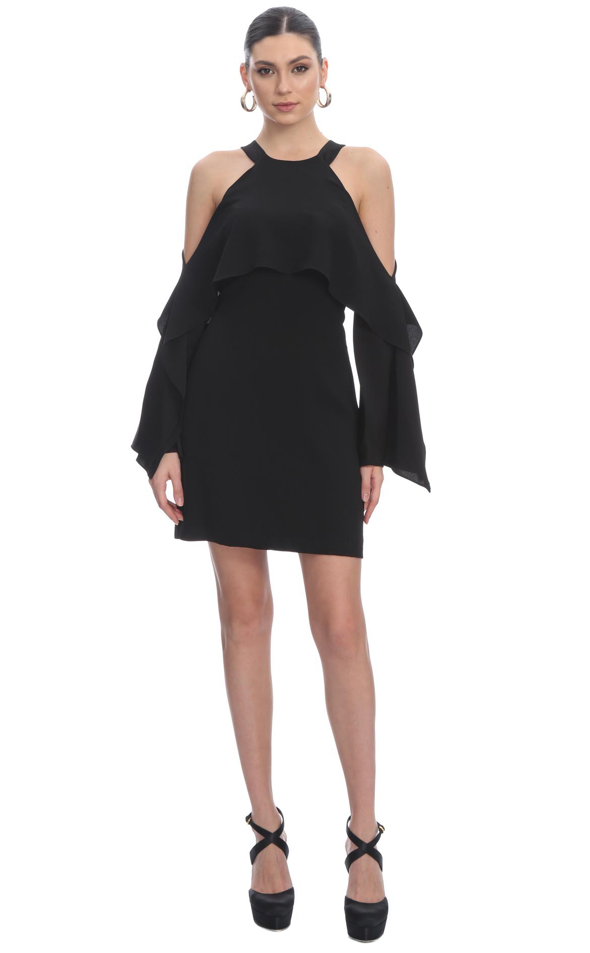 BCBG MAX AZRIA-BCBG Max Azia Siyah Gece Elbisesi BCBG MAX AZRIA-BCBG Max Azia Siyah Gece Elbisesi