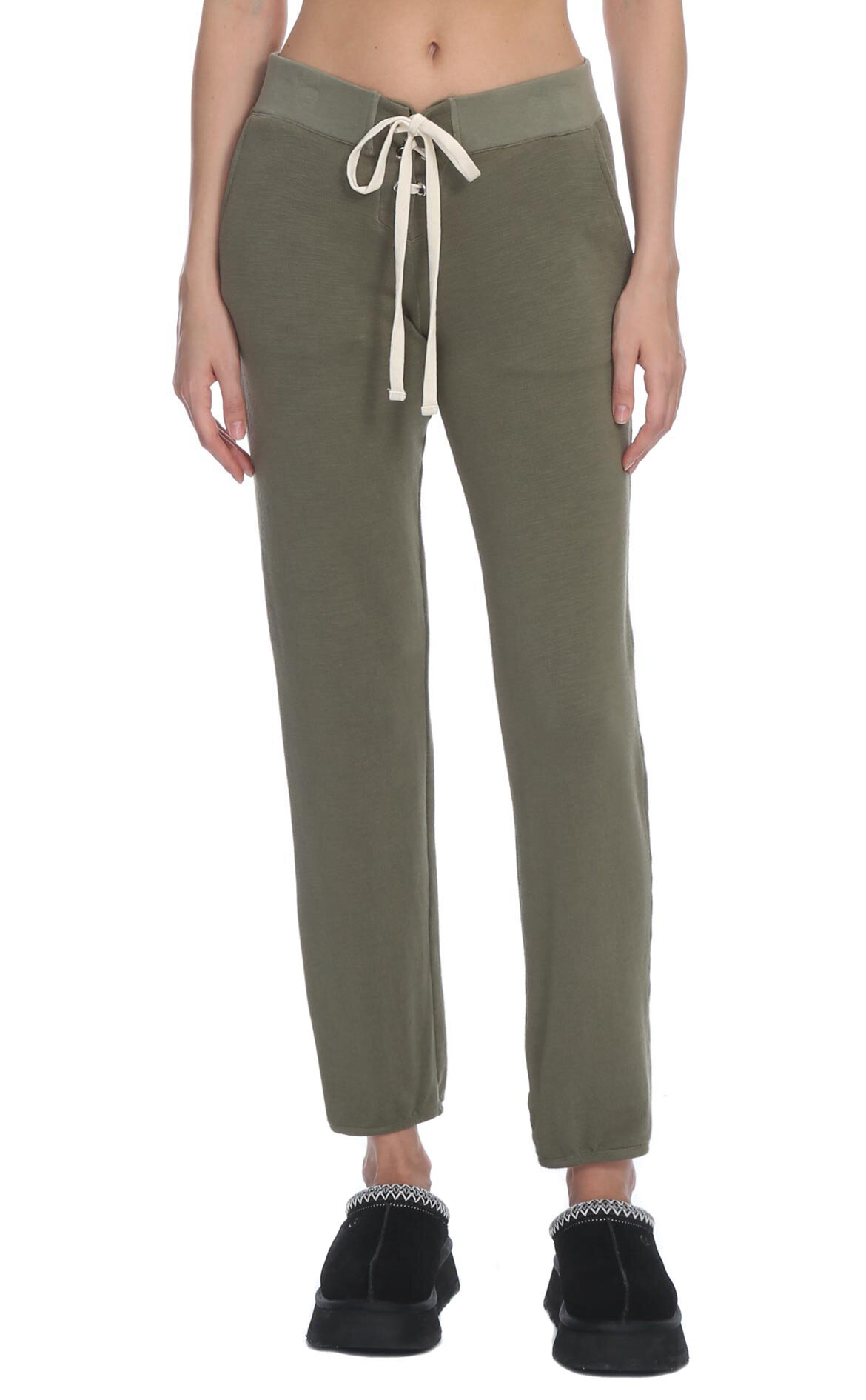 Monrow-Monrow Haki Eşofman  Altı