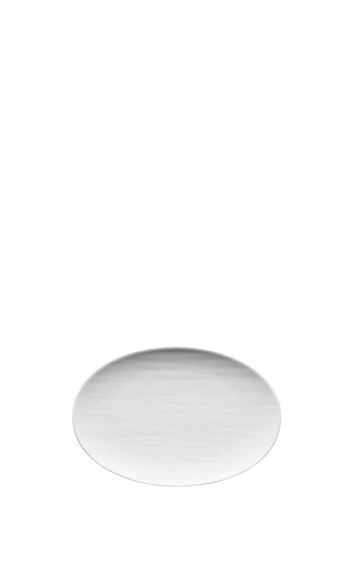 Rosenthal-Mesh White Oval Servis Tabağı 18 cm Rosenthal-Mesh White Oval Servis Tabağı 18 cm
