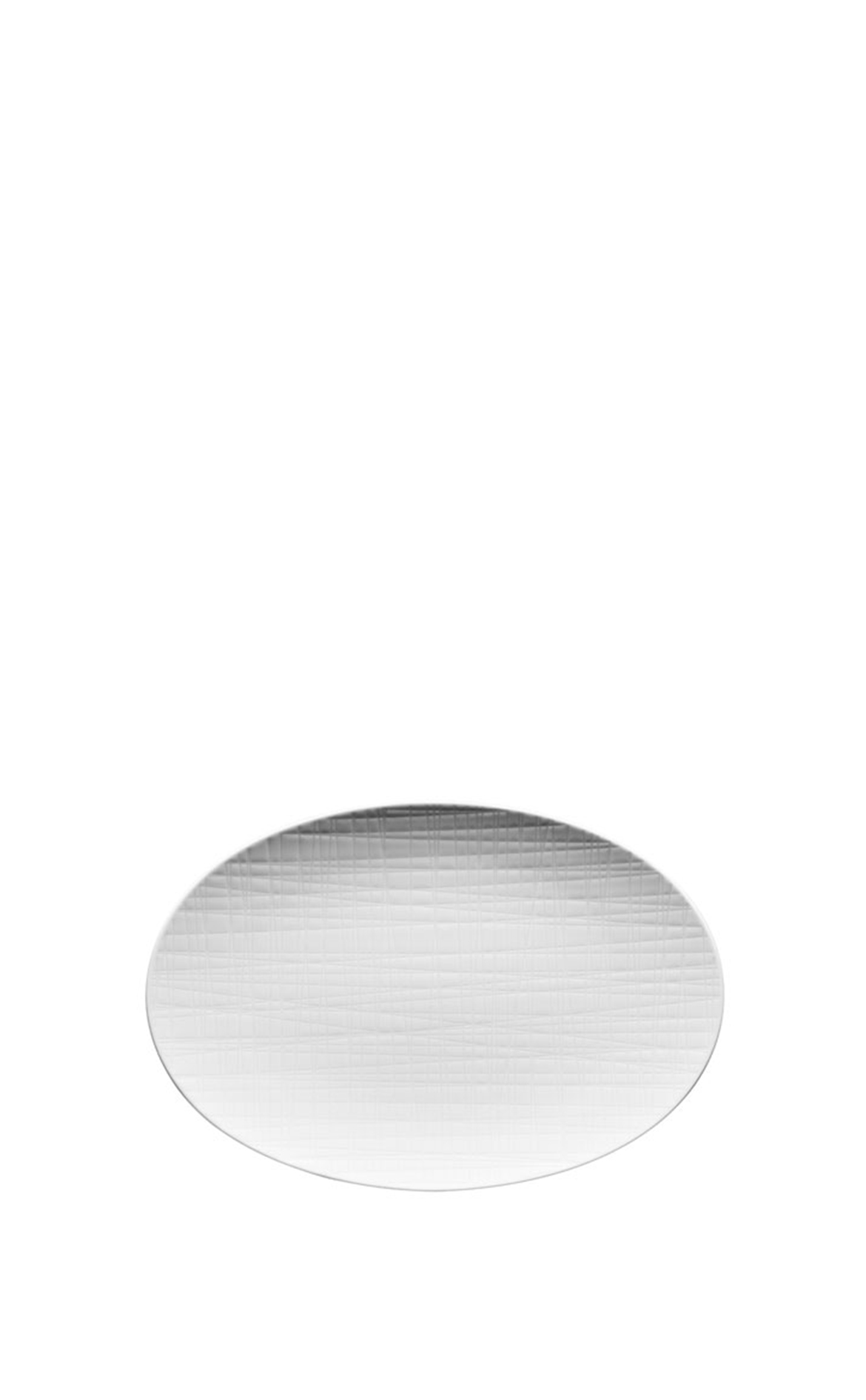 Rosenthal-Mesh White Oval Servis Tabağı 25 cm Rosenthal-Mesh White Oval Servis Tabağı 25 cm