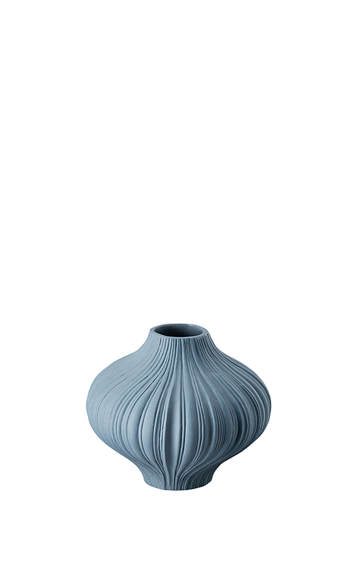 Rosenthal-Mini Vases Plissee Mavi Vazo 8 cm Rosenthal-Mini Vases Plissee Mavi Vazo 8 cm