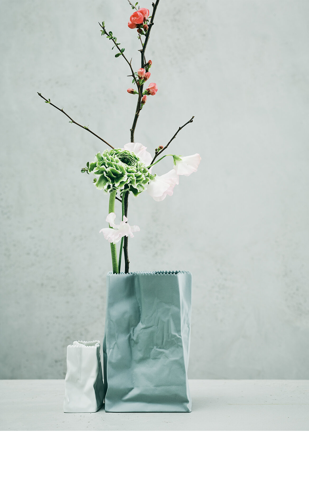 Rosenthal-Bag Vase Gri Vazo 18 cm