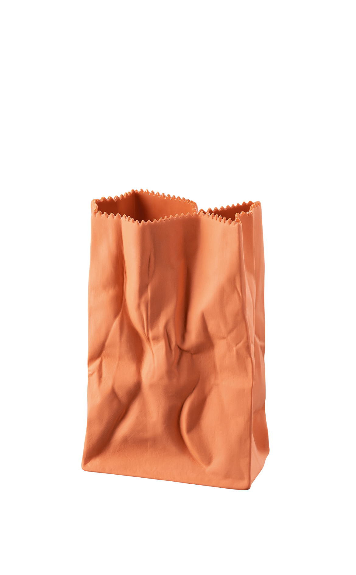 Rosenthal-Bag Vase Turuncu Vazo 18 cm