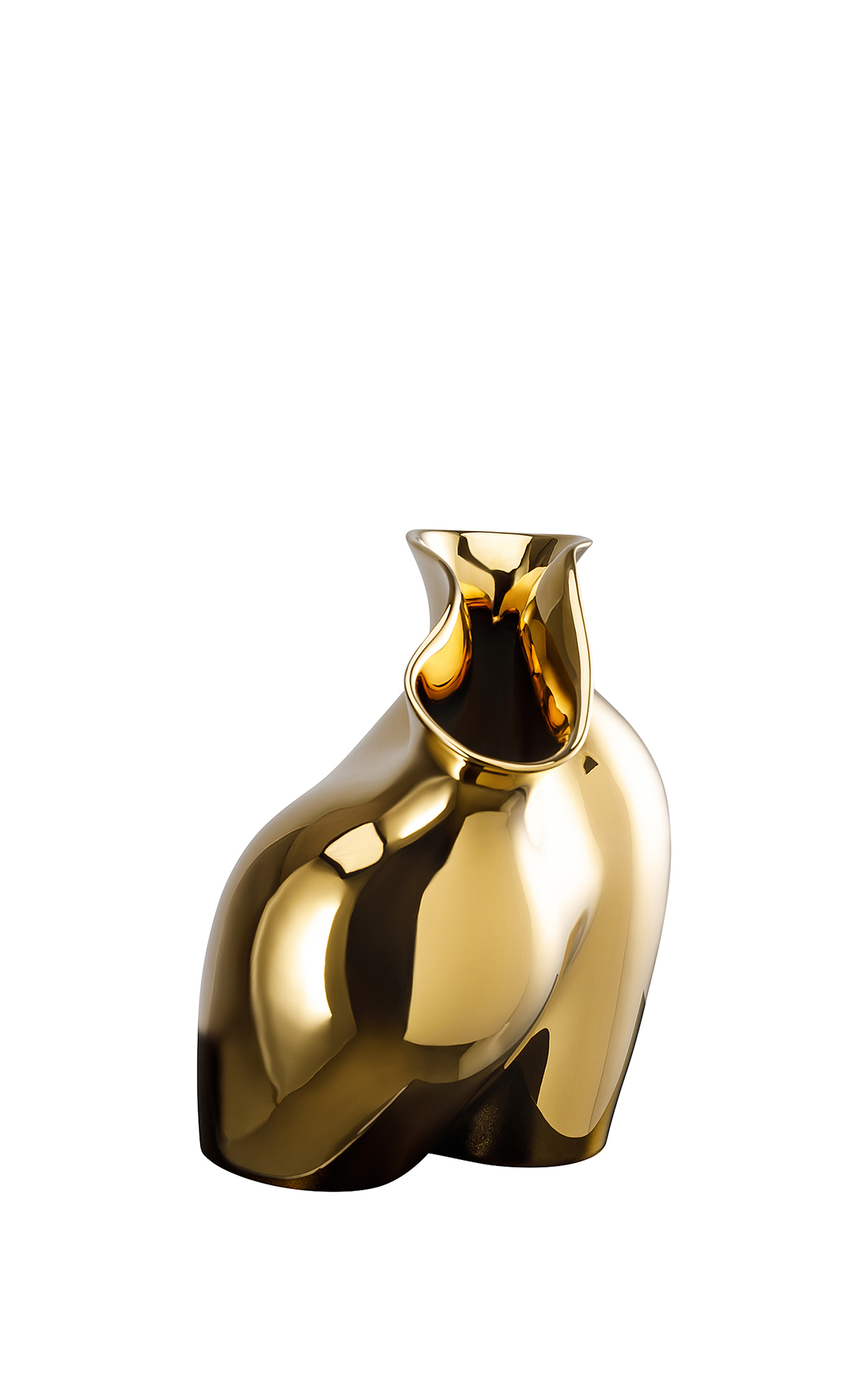 Rosenthal-La Chute Gold Vazo 26 cm Rosenthal-La Chute Gold Vazo 26 cm