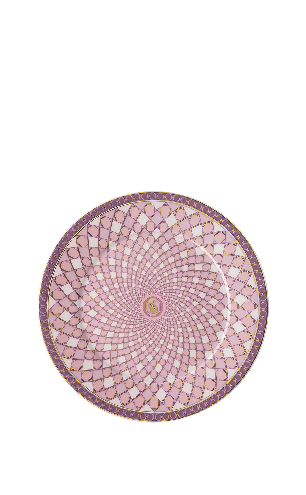 Rosenthal-Swarovski Signum Rose Düz Tabak 18 cm Rosenthal-Swarovski Signum Rose Düz Tabak 18 cm