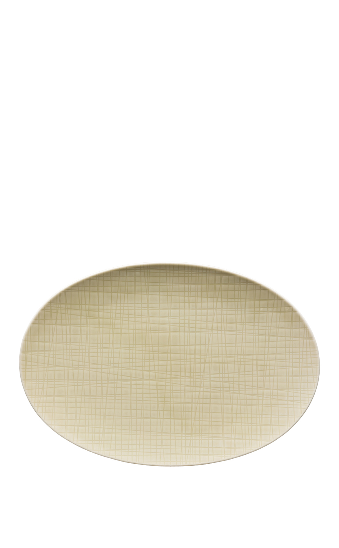 Rosenthal-Mesh Cream Oval Servis Tabağı 30 cm Rosenthal-Mesh Cream Oval Servis Tabağı 30 cm