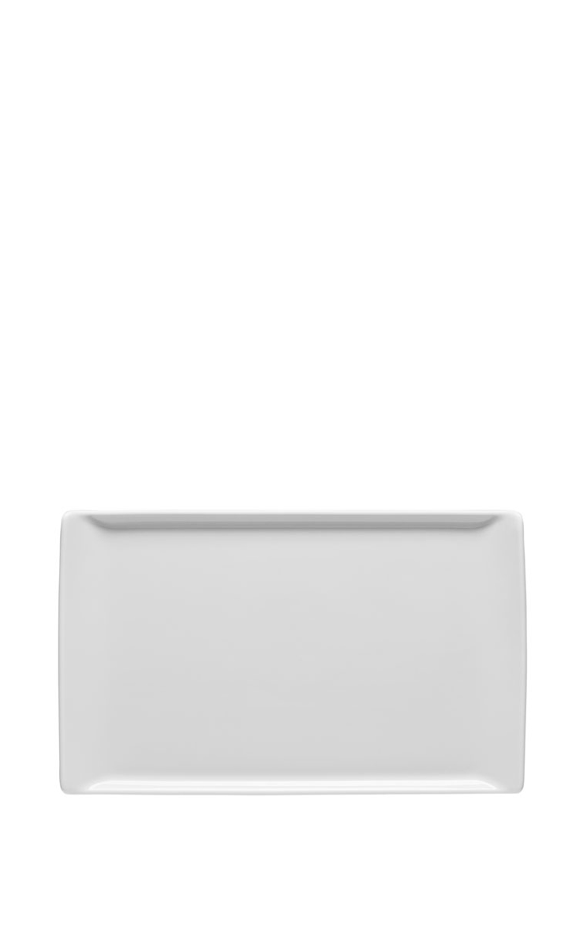Rosenthal-Mesh White Dikdörtgen Servis Tabağı 24x15 cm Rosenthal-Mesh White Dikdörtgen Servis Tabağı 24x15 cm