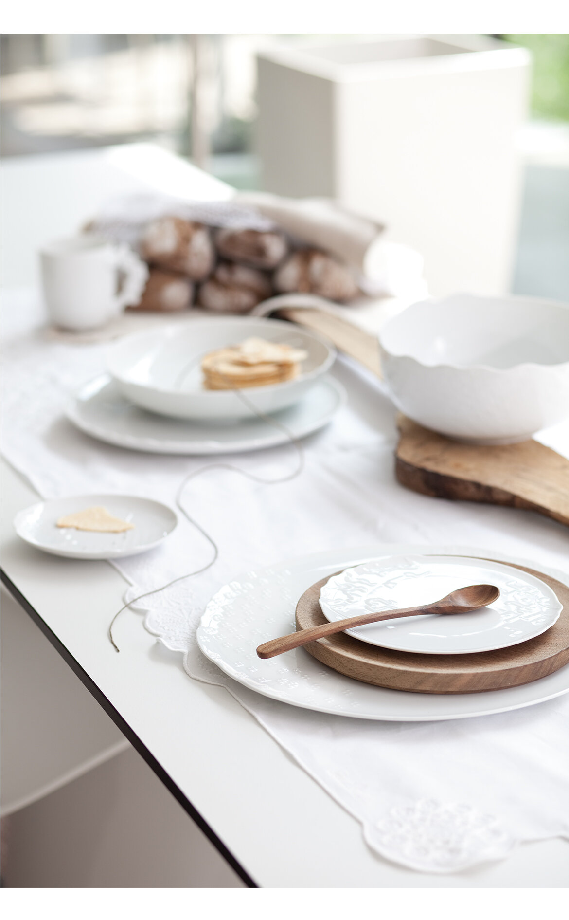 Rosenthal-Landscape White Düz Tabak 18 cm Rosenthal-Landscape White Düz Tabak 18 cm