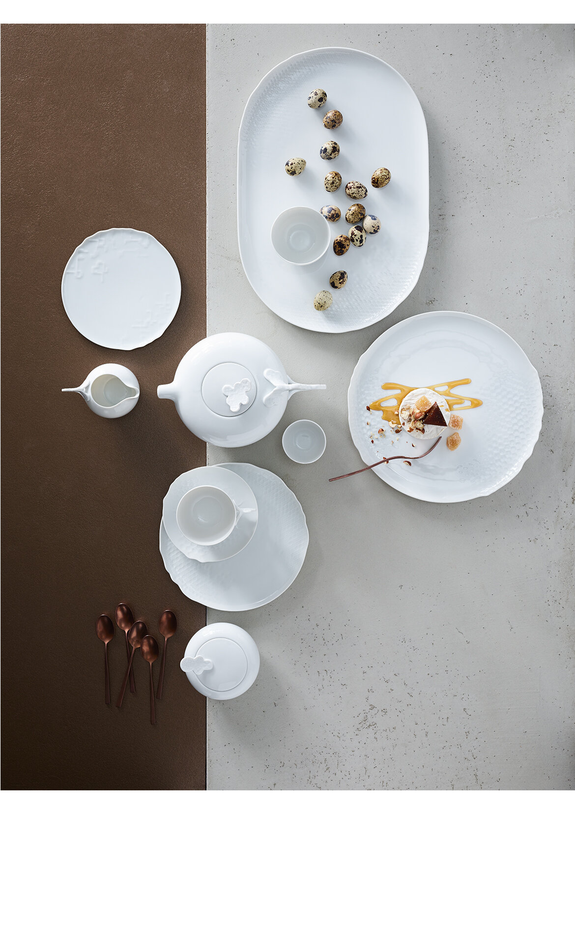 Rosenthal-Landscape White Düz Tabak 28 cm Rosenthal-Landscape White Düz Tabak 28 cm