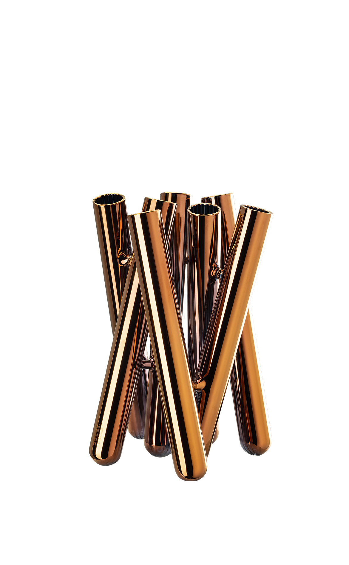 Rosenthal-Seven Contour Bakır Vazo 21 cm Rosenthal-Seven Contour Bakır Vazo 21 cm