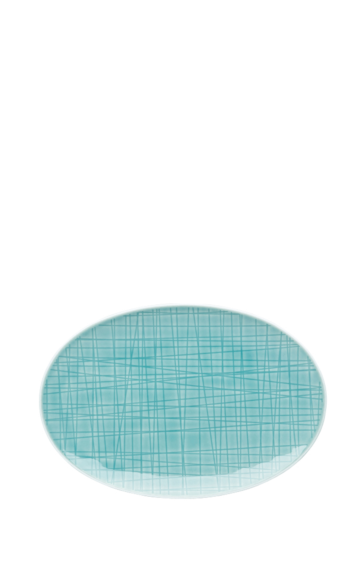 Rosenthal-Mesh Aqua Oval Servis Tabağı 18 cm Rosenthal-Mesh Aqua Oval Servis Tabağı 18 cm