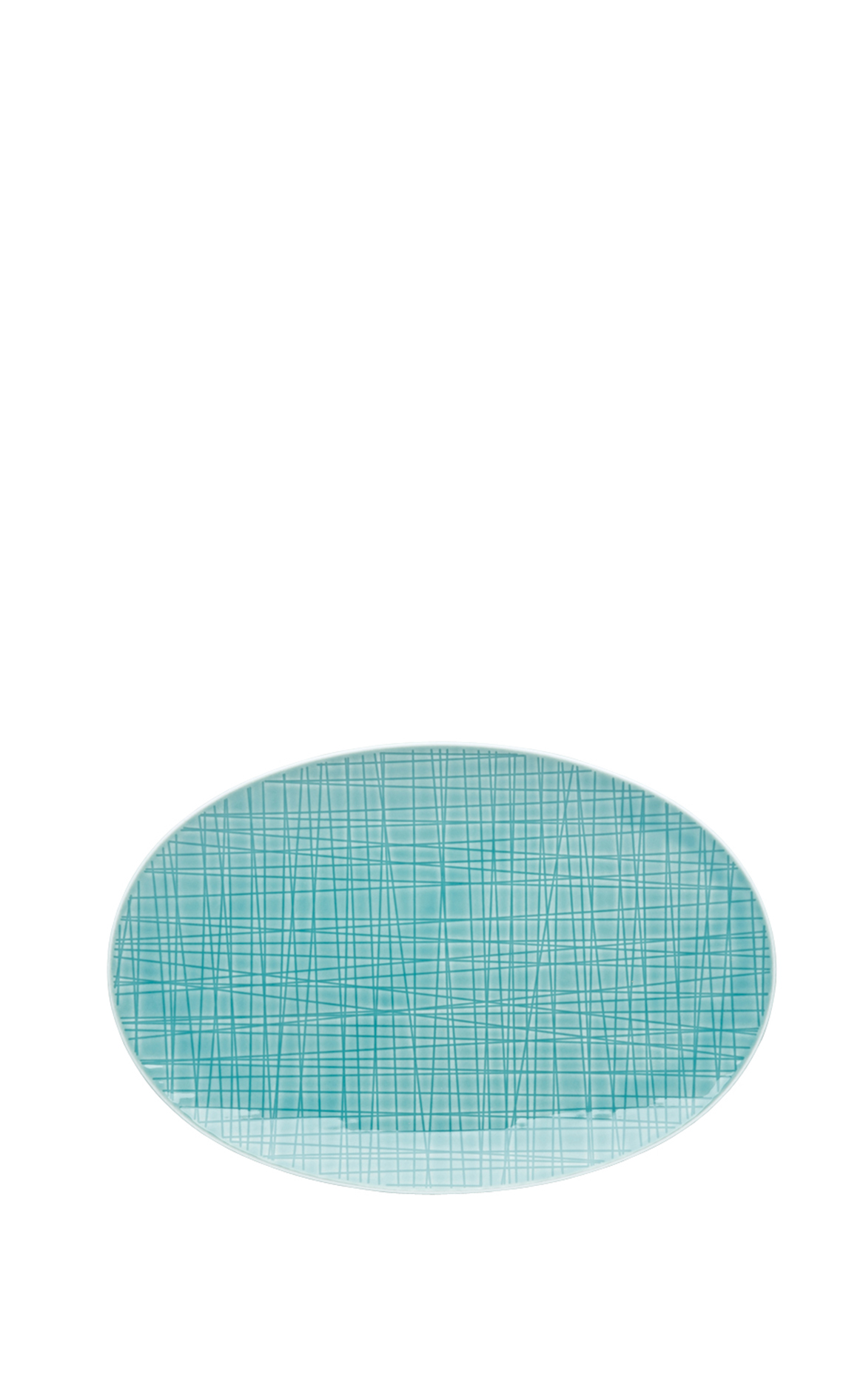 Rosenthal-Mesh Aqua Oval Servis Tabağı 25 cm Rosenthal-Mesh Aqua Oval Servis Tabağı 25 cm