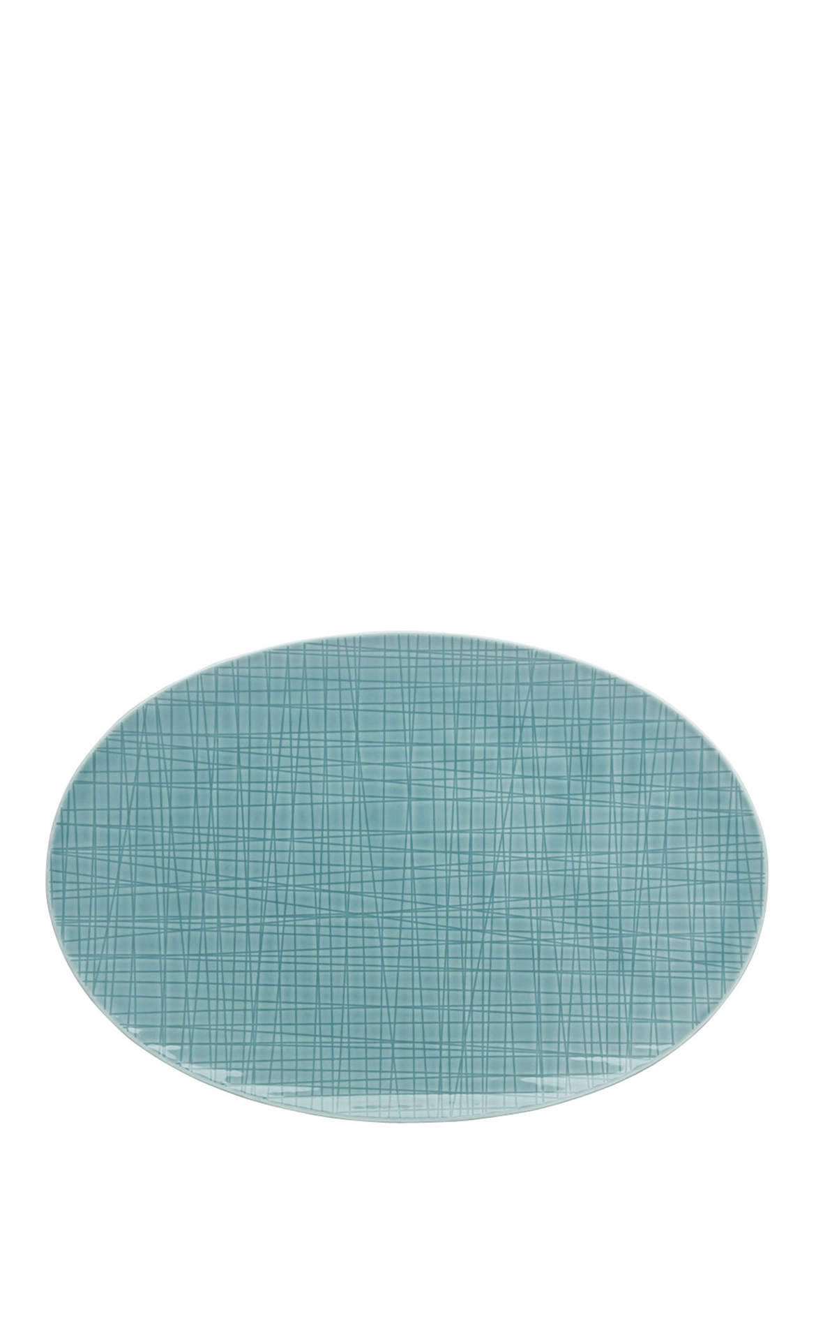 Rosenthal-Mesh Aqua Oval Servis Tabağı 30 cm Rosenthal-Mesh Aqua Oval Servis Tabağı 30 cm