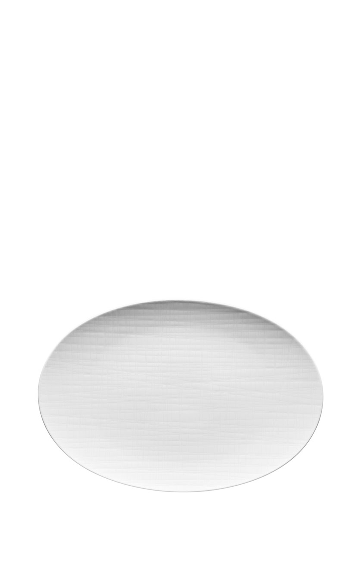 Rosenthal-Mesh White Oval Servis Tabağı 34 cm Rosenthal-Mesh White Oval Servis Tabağı 34 cm