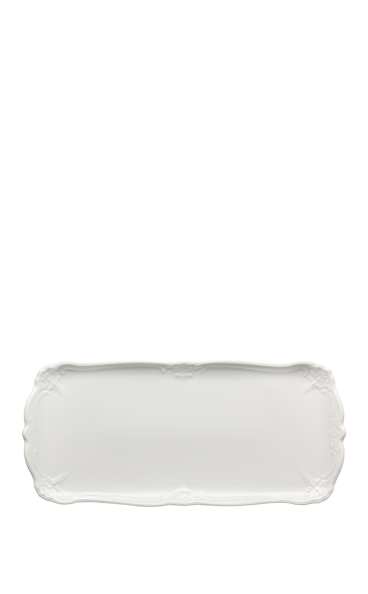 Hutschenreuther-Baronesse White Dikdörtgen Servis Tabağı 32x15 cm Hutschenreuther-Baronesse White Dikdörtgen Servis Tabağı 32x15 cm