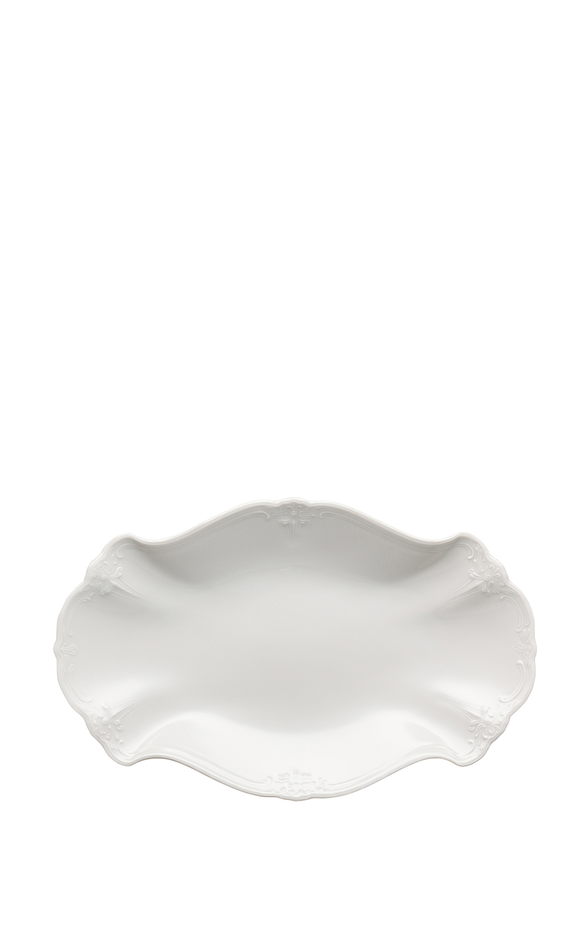 Hutschenreuther-Baronesse White Oval Servis Tabağı 25 cm Hutschenreuther-Baronesse White Oval Servis Tabağı 25 cm