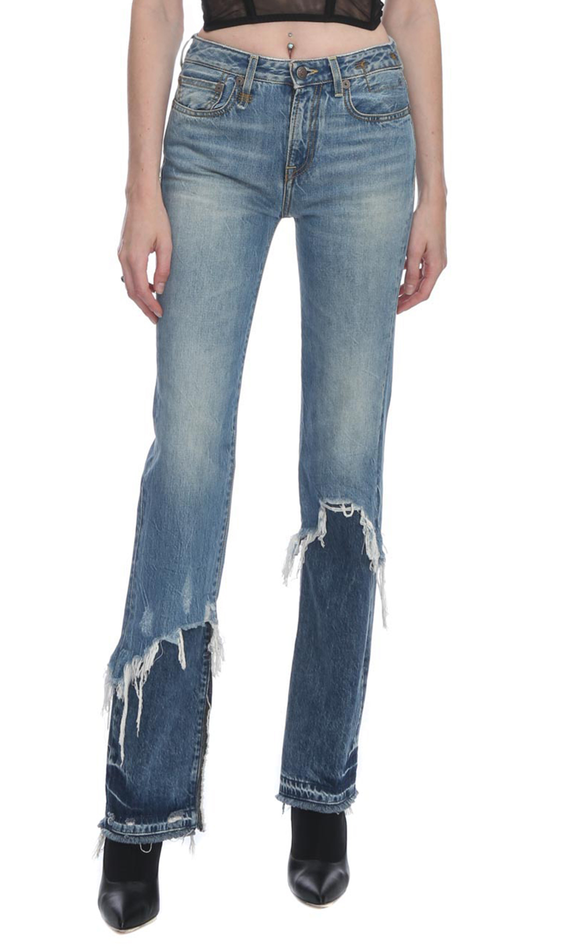 R13 Denim-R13 Denim Jean Pantolon R13 Denim-R13 Denim Jean Pantolon