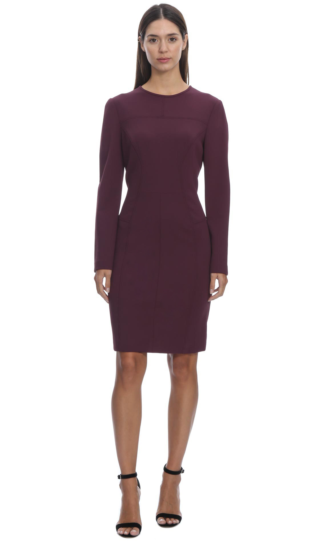 Yigal Azrouel-Yigal Azrouel Bordo Elbise Yigal Azrouel-Yigal Azrouel Bordo Elbise