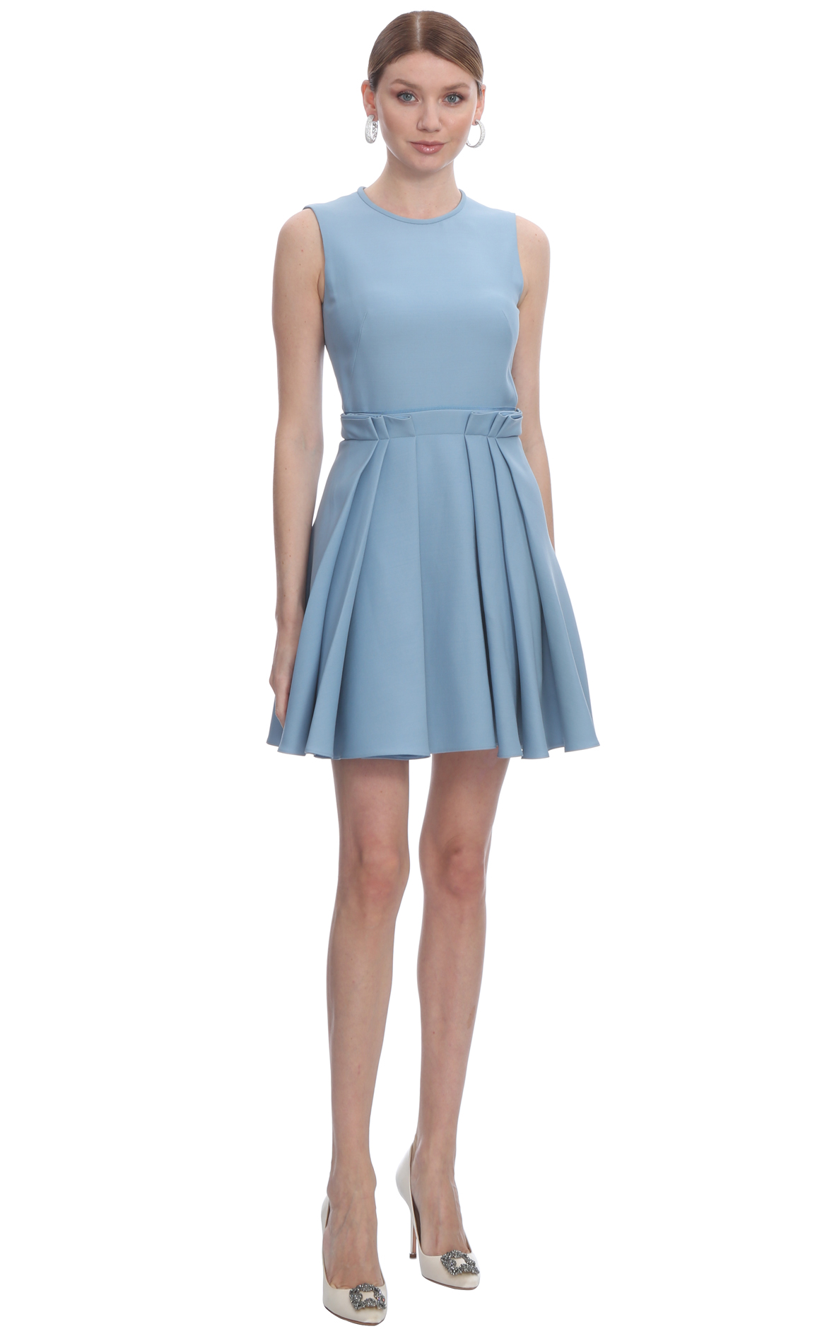 Alexander McQueen-Alexander Mcqueen Mavi Elbise Alexander McQueen-Alexander Mcqueen Mavi Elbise