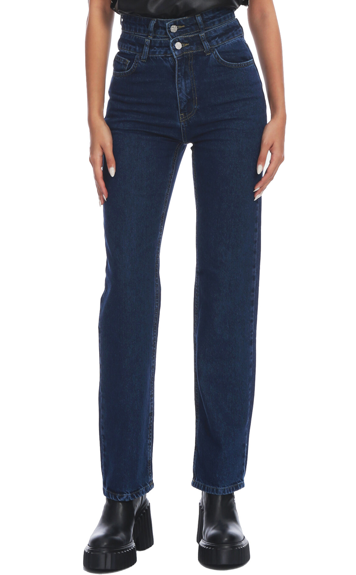 New İn-New İn Lacivert Pantolon