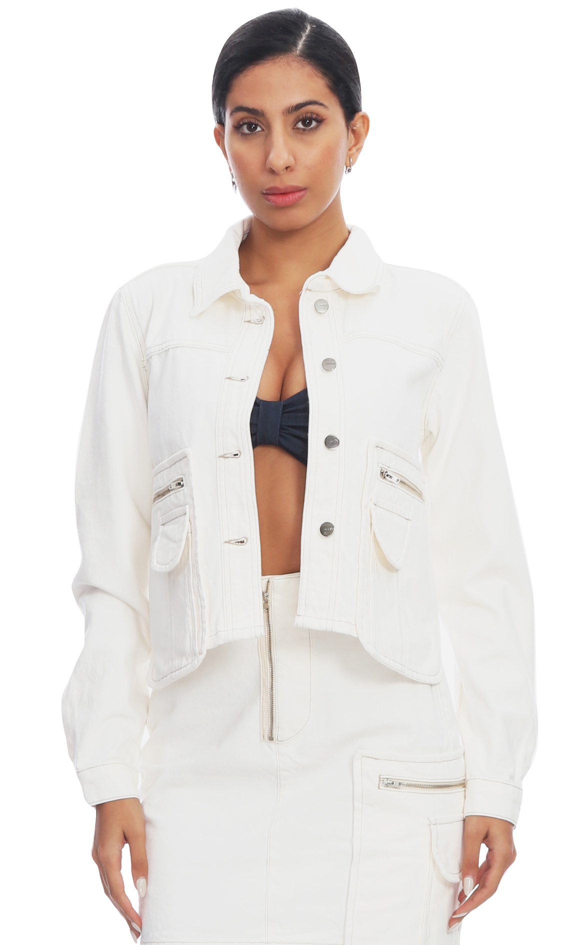 New İn-New İn Beyaz Ceket