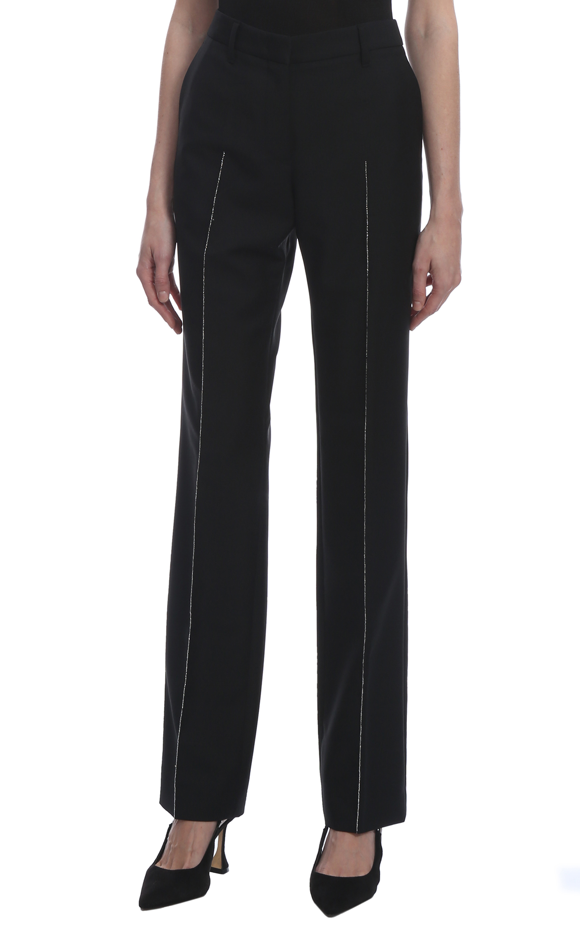 Jil Sander-Jil Sander Siyah Pantolon Jil Sander-Jil Sander Siyah Pantolon