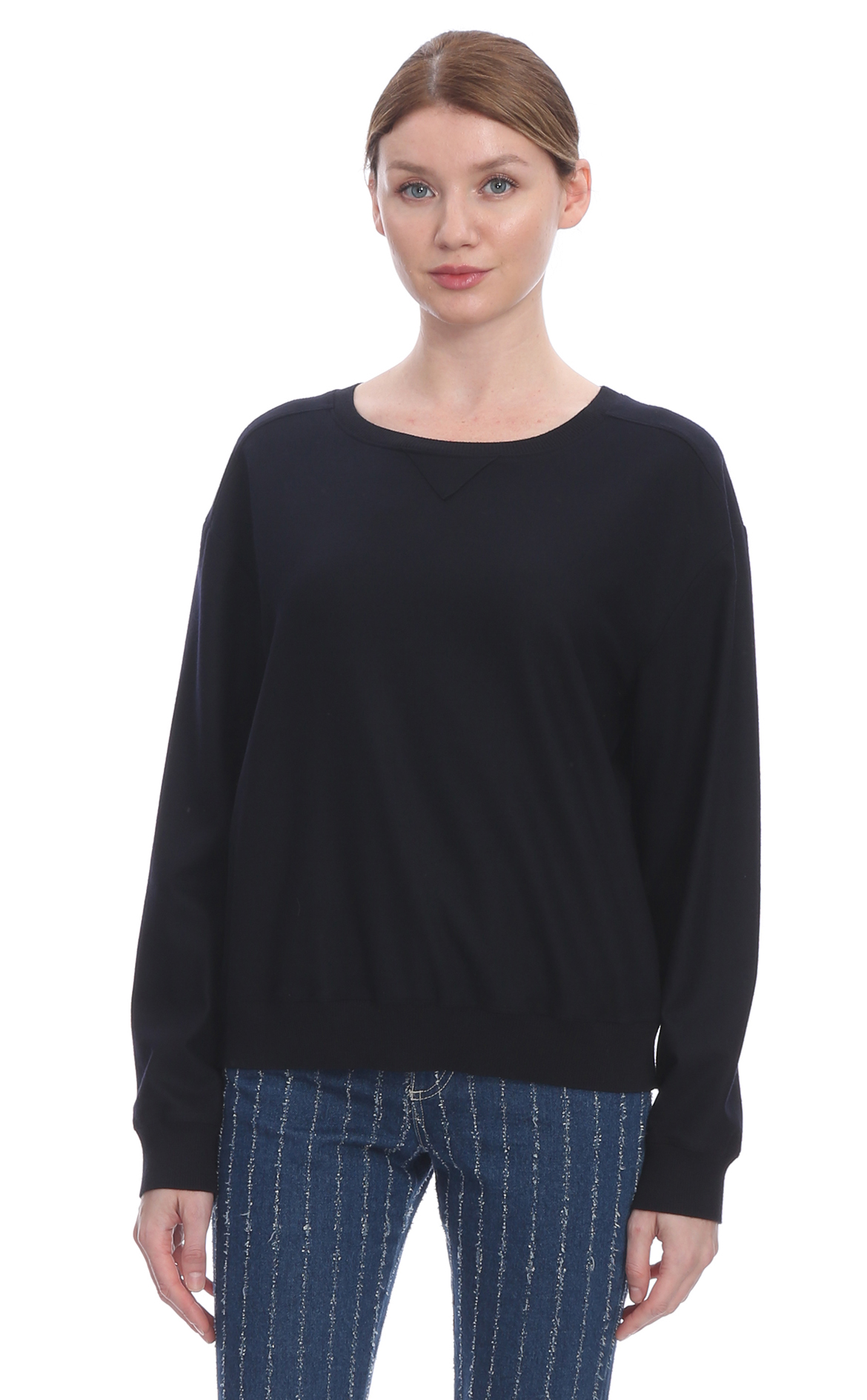 Theory-Theory Siyah Sweatshirt Theory-Theory Siyah Sweatshirt
